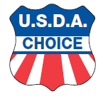 USDA Choice Shield Merchandising Labels - In Stock – Labels Now
