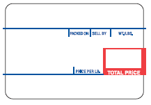 CAS LP-1000 43mm UPC Scale Labels - In Stock – Labels Now